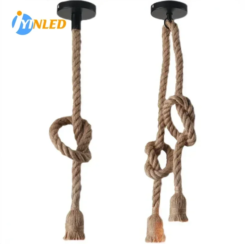Vintage LED Lights E27 Base Lamps Holder Chandeliers Retro Double Heads ...