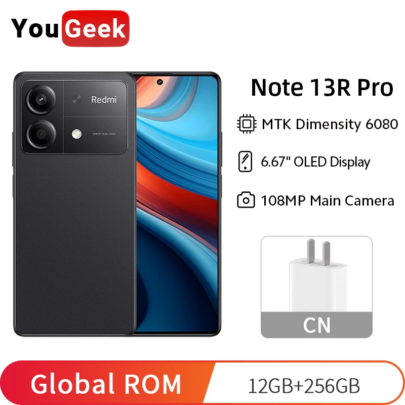 Xiaomi-Redmi-Note-13R-Pro-5G-Cellphone-Global-ROM-MTK-Dimensity-6080 ...