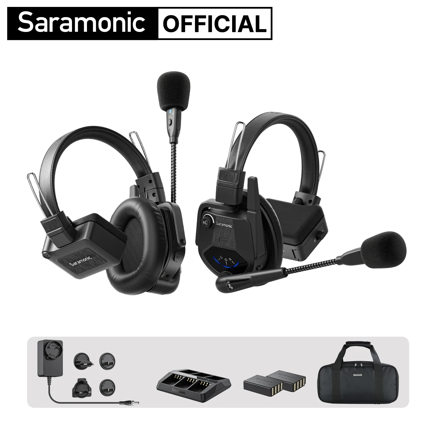 Saramonic Witalk9 SE Full-duplex Wireless Headset Intercom ...
