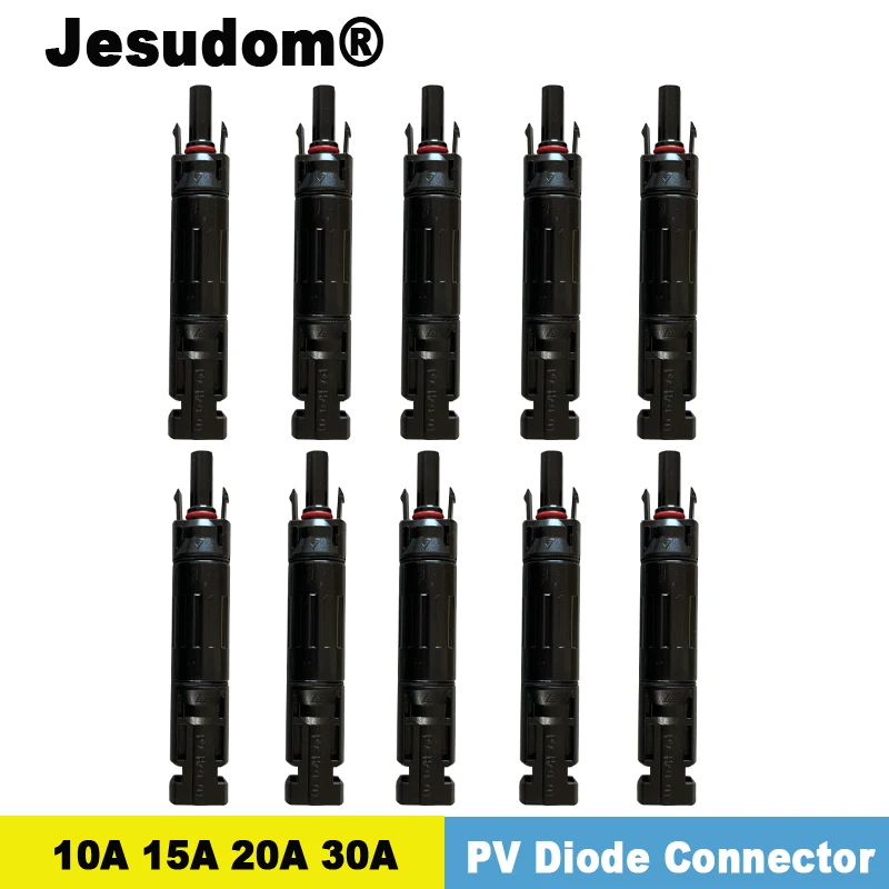 10PCS-Lot-10A-15A-20A-30A-PV-Diode-Solar-Connector-IP68-Use-for-Current ...