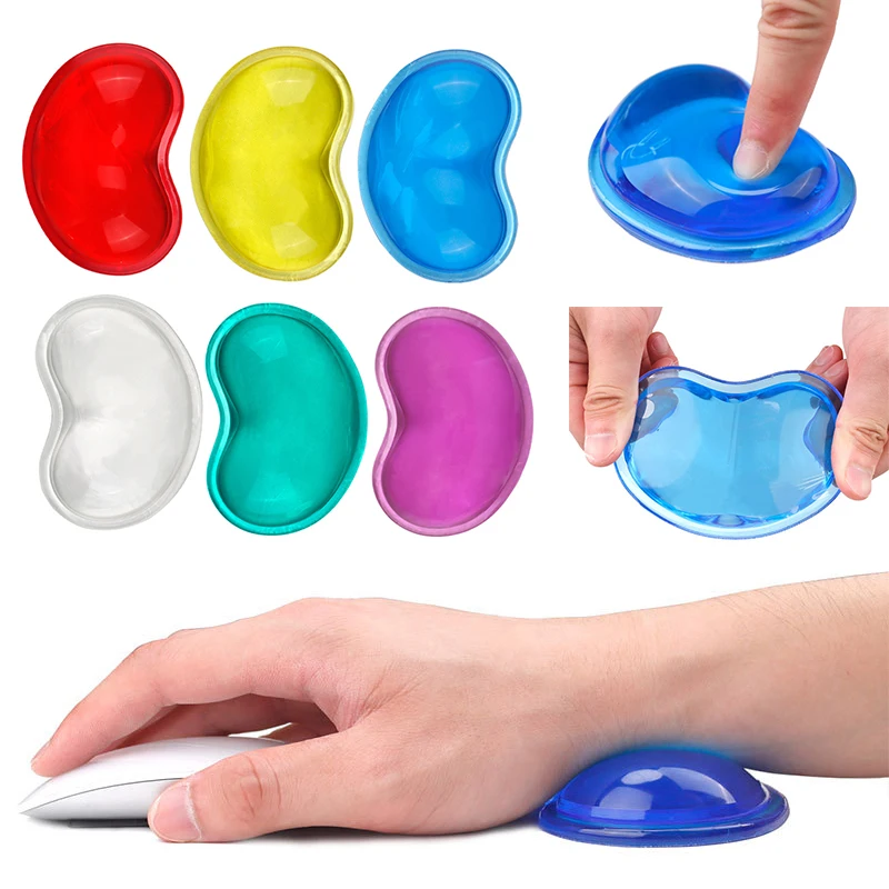 Quality-Wavy-Heart-shaped-Comfort-Gel-Computer-Mouse-Hand-Wrist-Rest ...