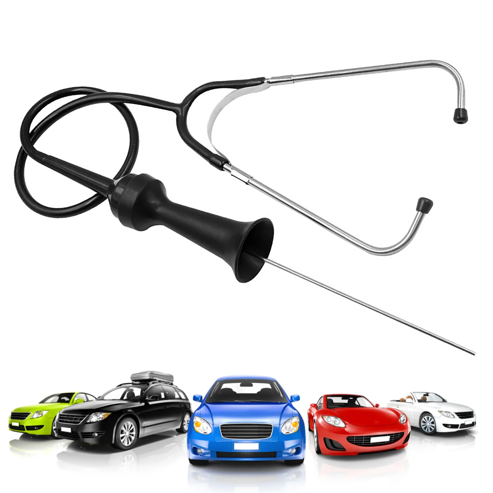 Mechanic Stethoscope Cylinder Stethoscope Engine Stethoscope Set Repair ...