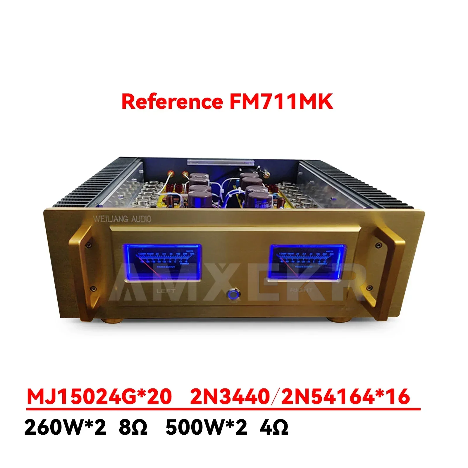 AMXEKR-Finished-Hifi-DIY-FM711-Stereo-260W-260W-Amplifier-Beyond ...