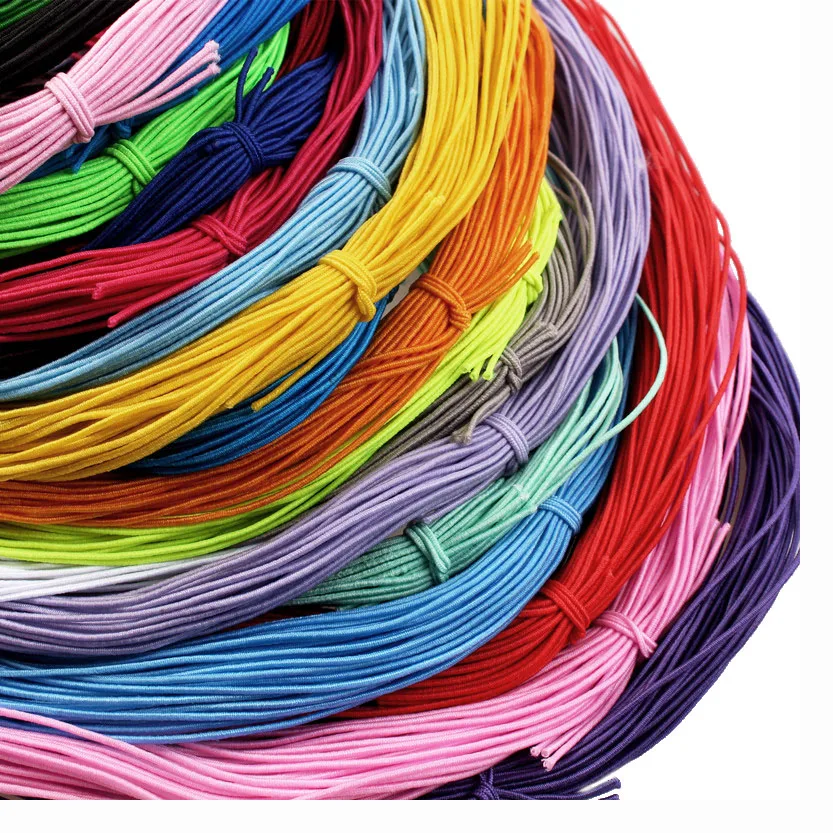 1mm-24M-Braided-Elastic-Cord-Beading-Threads-Stretch-String-Fabric ...