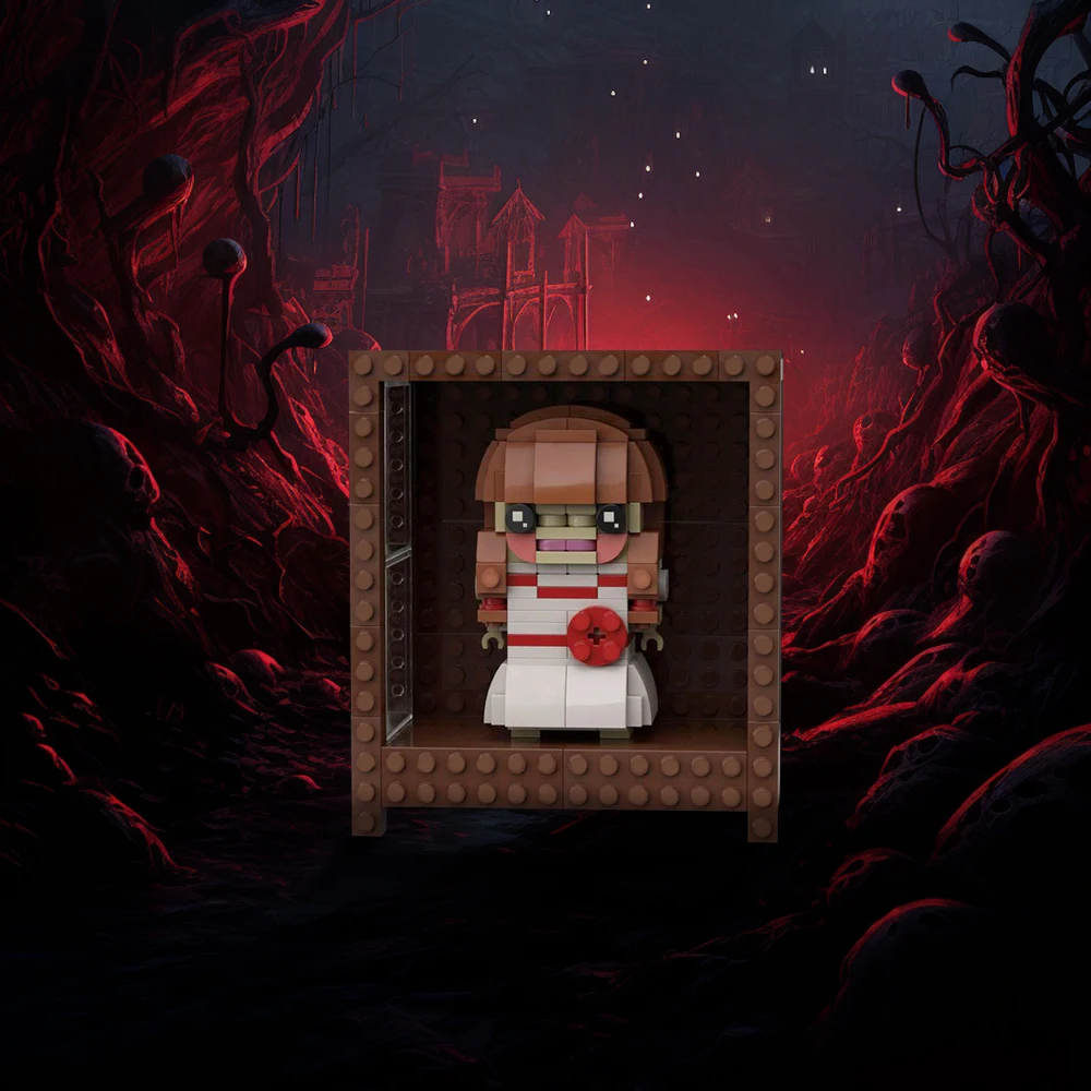 MOC-Horror-BrickheadZ-Annabelle-Model-Building-Blocks-Movie-Character ...