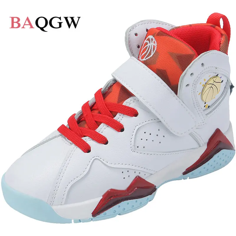 Boys Men Basketball Shoes 2021 New Brand Kids Sneakers Outdoor Big Kids ...