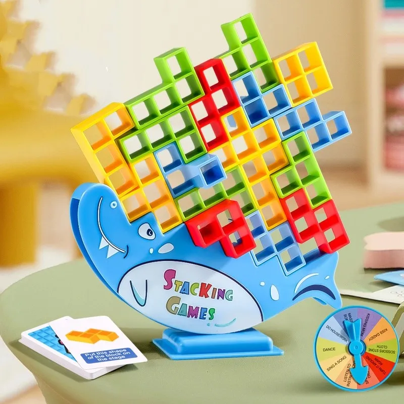 16-64pc-Stacking-Balance-Blocks-board-games-for-party-gathering-prop ...