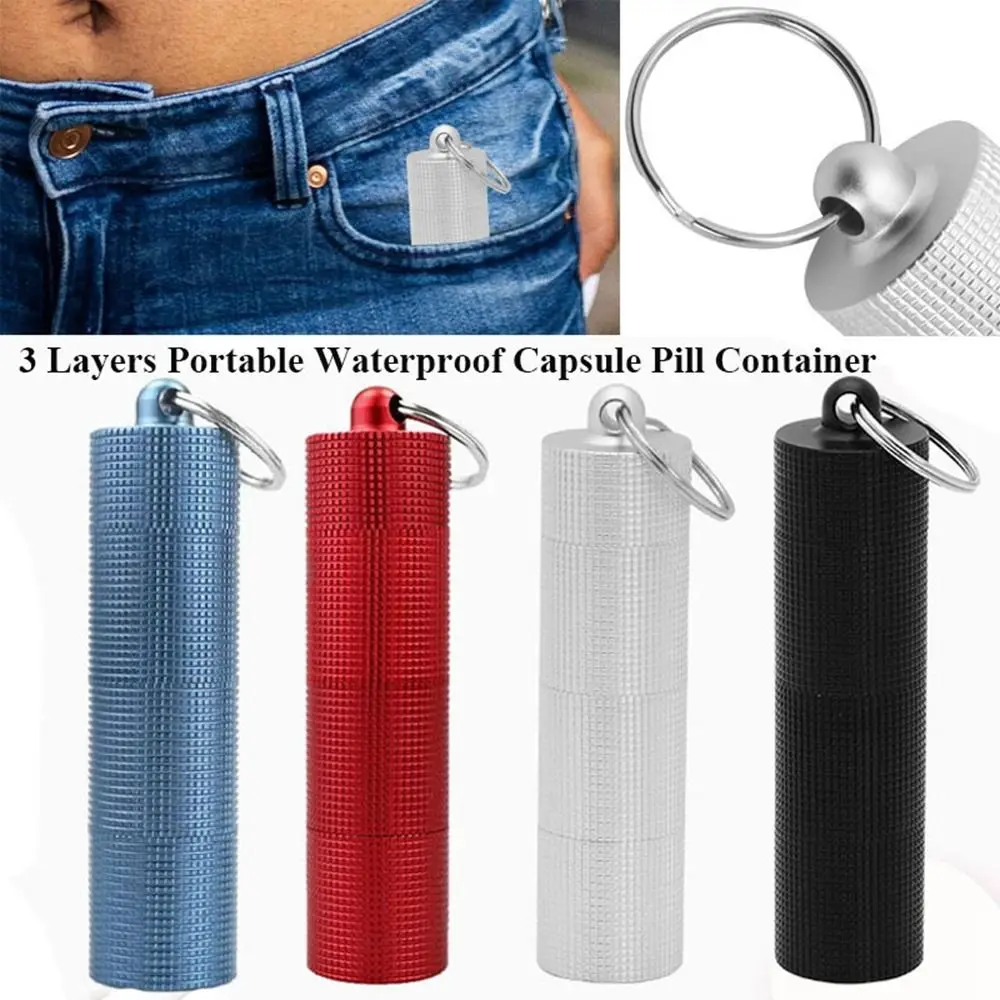 3-Layers-Mini-Waterproof-Capsule-Ultra-light-Aluminum-Alloy-Camping ...