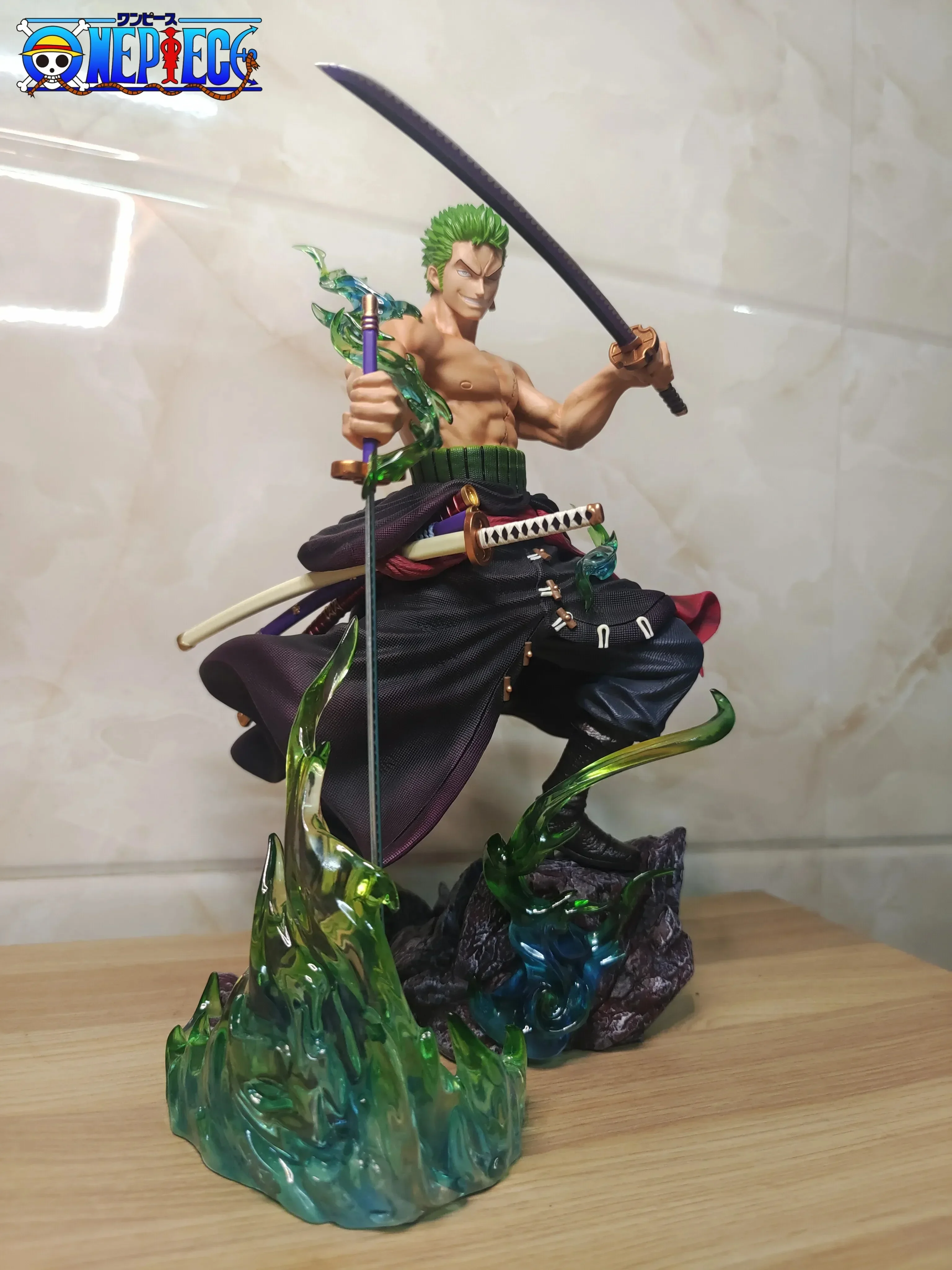 Anime One Piece Figures Gk Zoro Roronoa Action Figurine Pvc Room ...