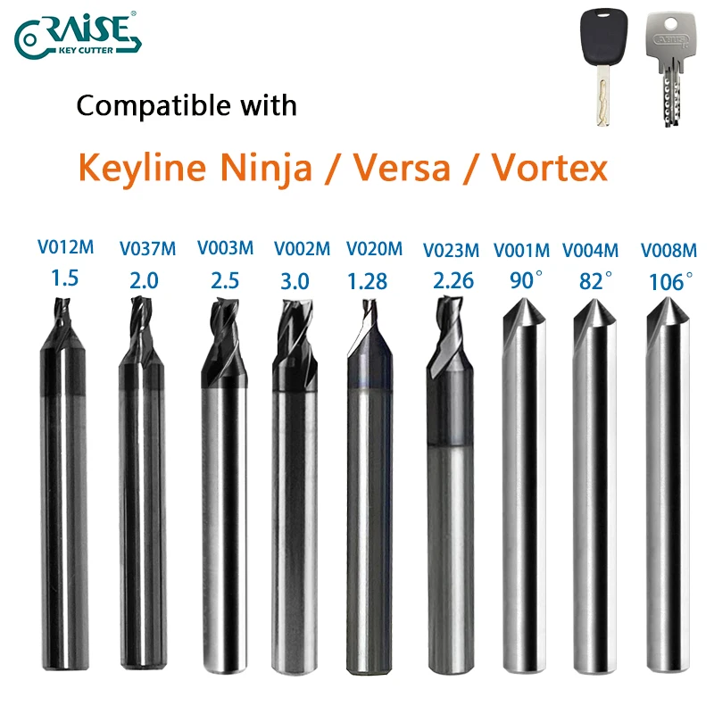 KEYLINE-NINJA-VERSA-GYMKANA-994-Milling-Cutter-V003-V012-V037-V001-V004 ...