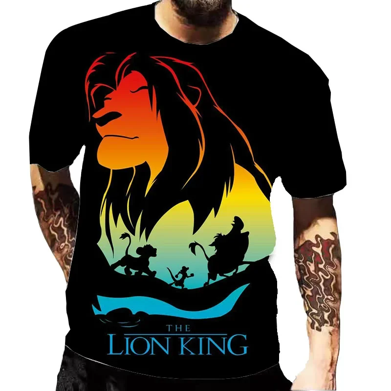 Disney-Camiseta-con-estampado-3d-de-Hakuna-Matata-para-hombre-camisa ...