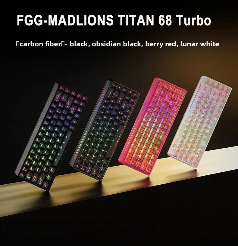 FGG-MADLIONS TITAN 68 Turbo – Elite 68-Key Hall-Effect Gaming Keyboard ...