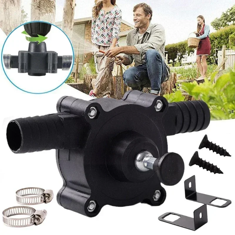 Convenient-small-sump-pump-hand-drill-sump-pump-mini-manual-self ...