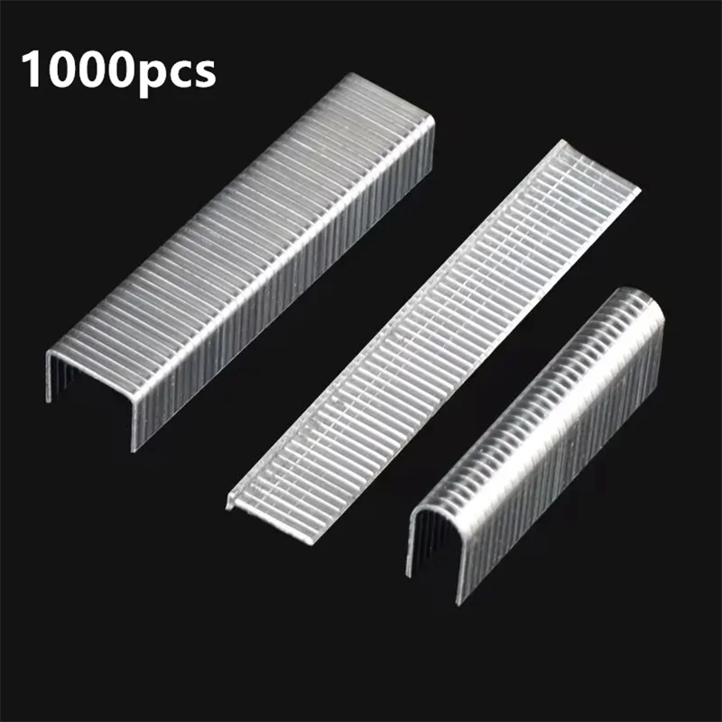1000Pcs Heavy Duty Staples U/ Door /T Shaped Staples Nails 8/10/12mm ...
