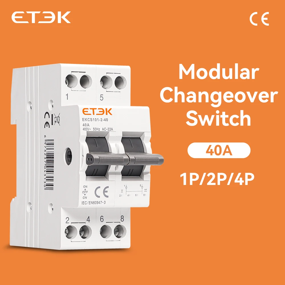 ETEK-MTS-Dual-Power-Manual-Transfer-Switch-Din-Rail-Modular-Changeover ...