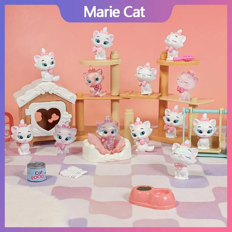 Disney-Minifigure-Anime-para-Crian-as-MINISO-Marie-Cat-Os-Aristocats ...