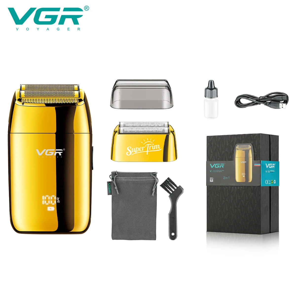 Vgr Shaver Electric Shaver Beard Trimmer Beard Shaver Professional ...
