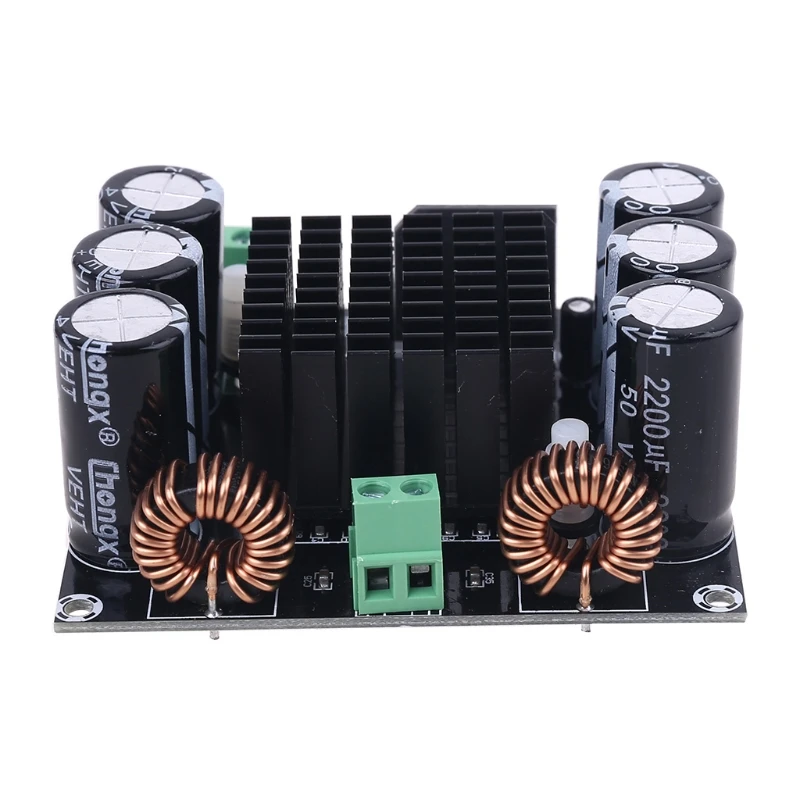 P82f Irs2092s 500w Mono Channel Digital Amplifier Class D Stage Hifi Power Amp Board With Fan ...