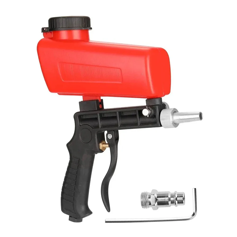 90psi-Portable-Handheld-Sandblaster-21lbs-Pneumatic-Sand-Blasting ...