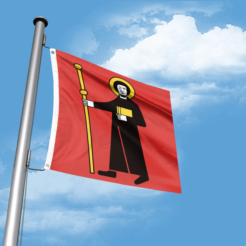Switzerland-Flag-of-Canton-of-Glarus-3ft-x-3ft-Polyester-Banner-Flying ...