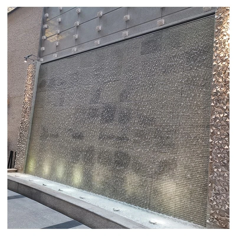 Stainless Steel Waterfall Water Outlet Flow Tank Courtyard Water Wall ...