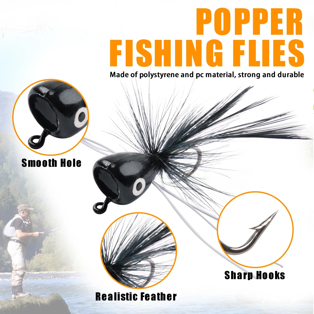 Vintage Fly Fishing Poppers
