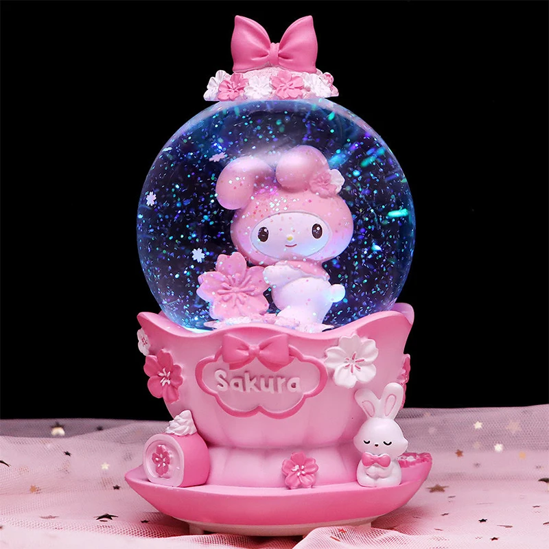 Kawaii-Cartoon-Music-Box-para-Meninas-Bola-De-Cristal-Brinquedos-Kawaii ...
