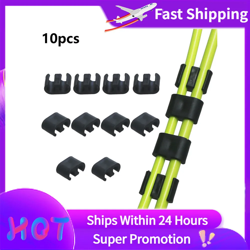 Universal Plastic Cable Guide | Cycling Brake Cables Clips - Universal ...