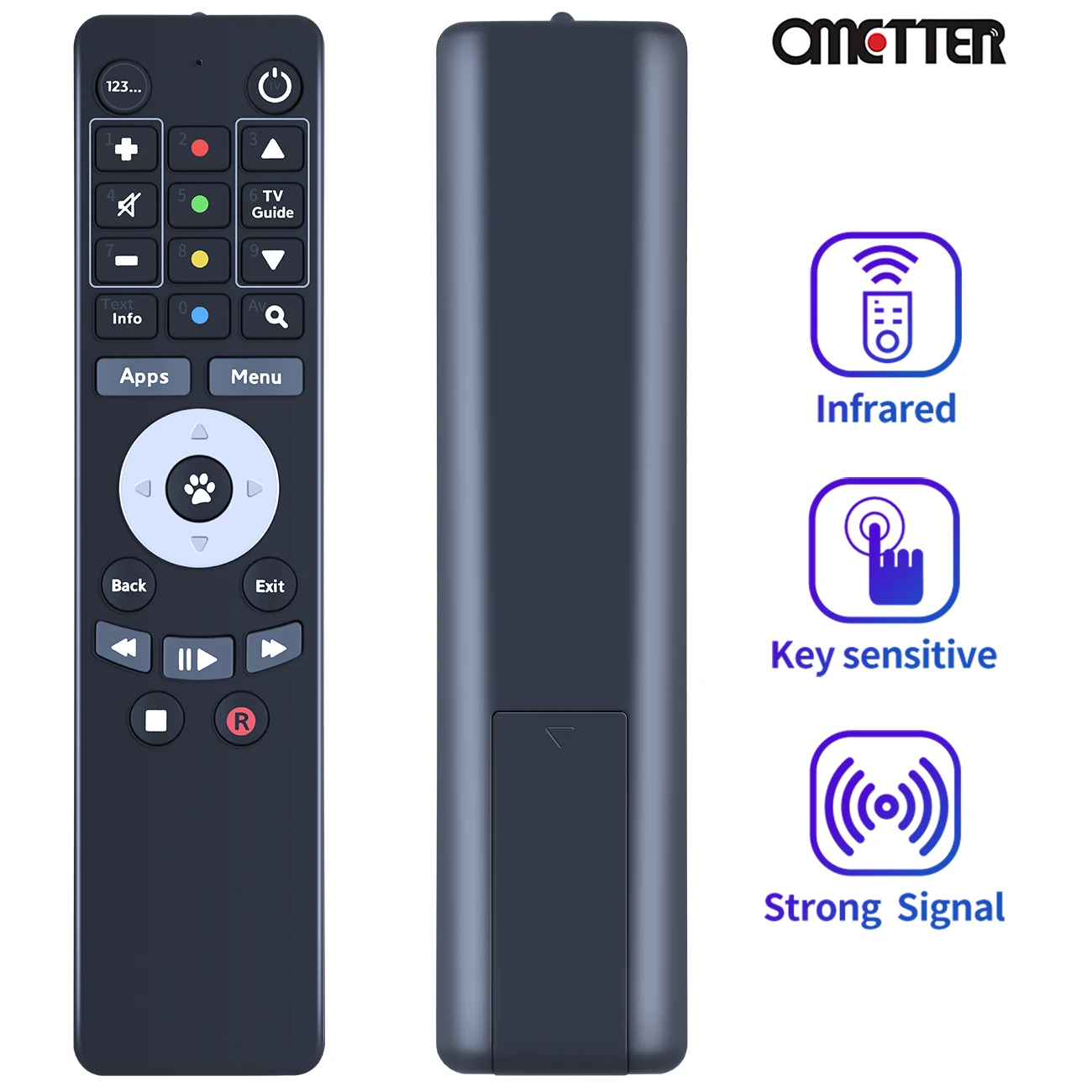 Remote Control Fit for Fetch H671T M616T M605T H626T and Gen 2 Mighty ...