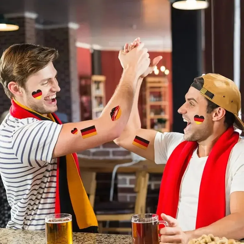 1set-National-Flag-Face-Stickers-UEFA-Cheer-Sticker-Tattoos-Football ...