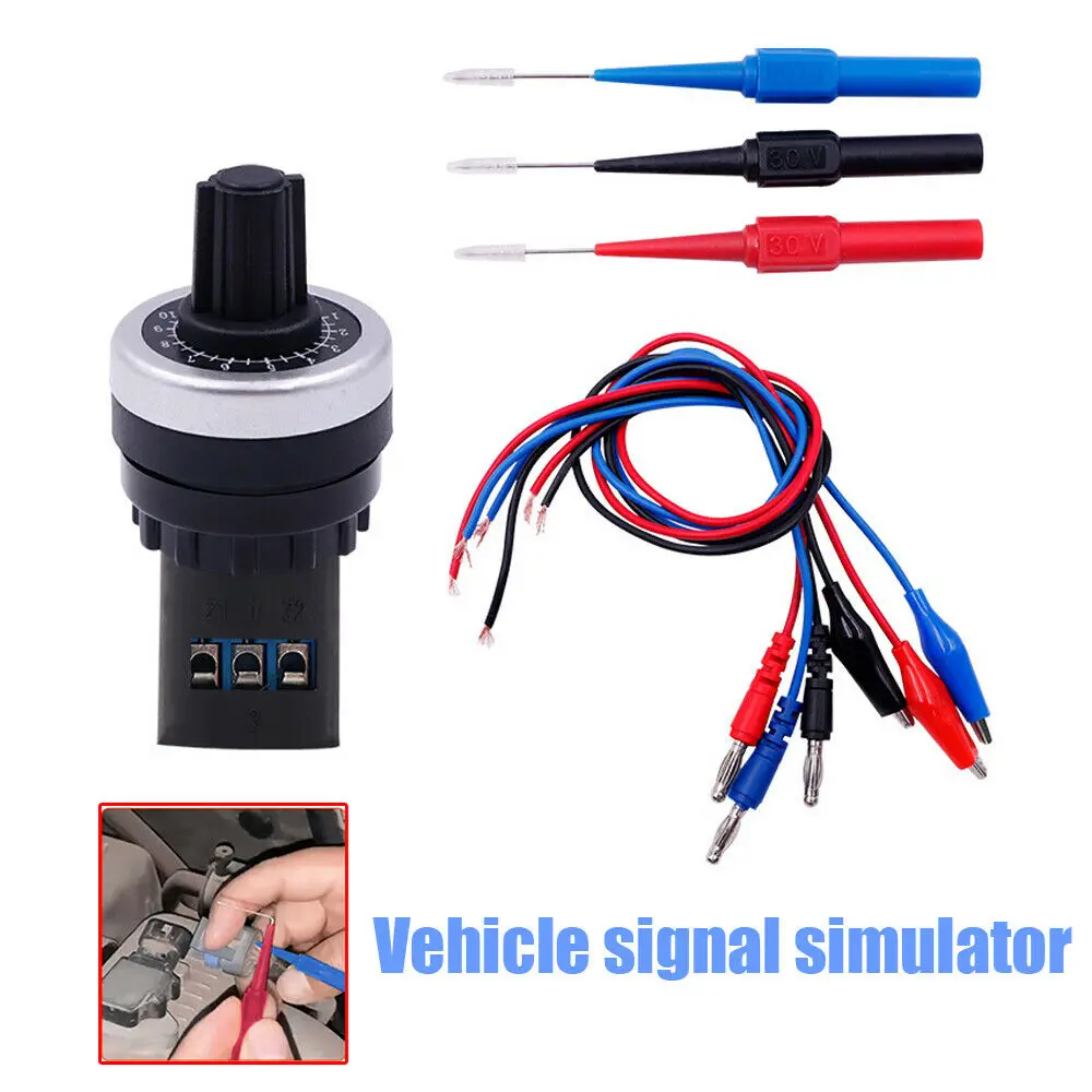 Set Of Auto Car Circuit Tester Sensor Signal Resistance Simulator Fuel ...