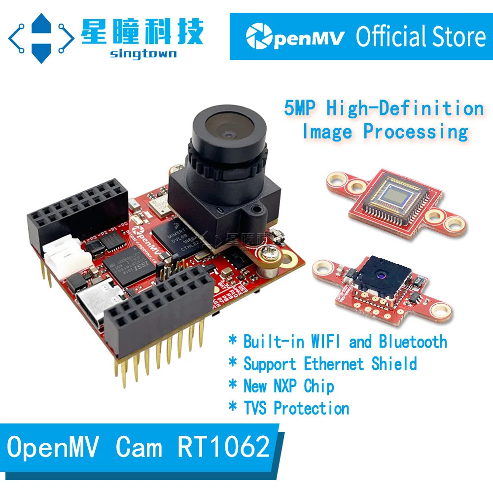 OpenMV-Cam-RT1062-Genuine-SingTown-Enterprise-Industrial-AI-Camera-5MP-High-Definition-Image ...
