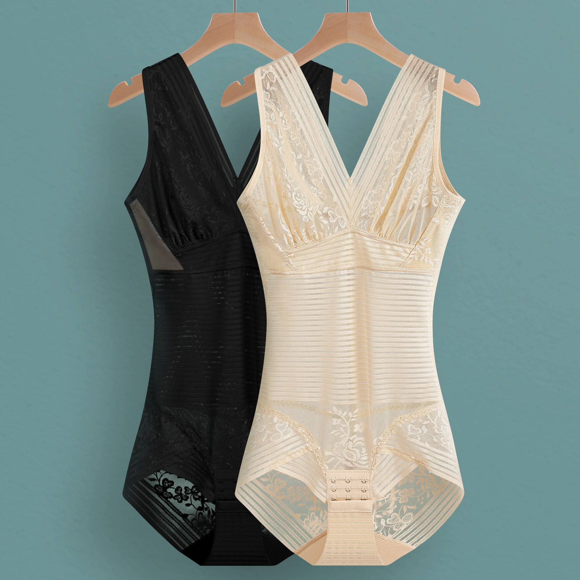 Women's One Piece Shapewear With Bra There Are wire free Body Shaper ...