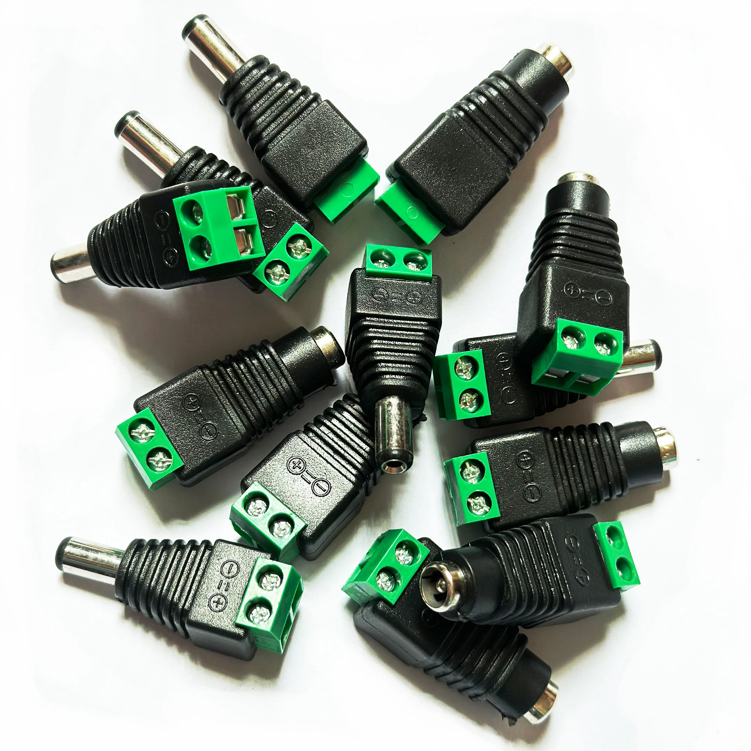 12V-2-1x5-5MM-Connector-Male-Female-24V-DC-Barrel-Power-Connectors-Jack ...