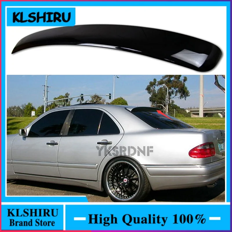 For-Benz-W210-Spoiler-1996-2002-W210-E-class-E200-E260-E55-E63-Carbon ...