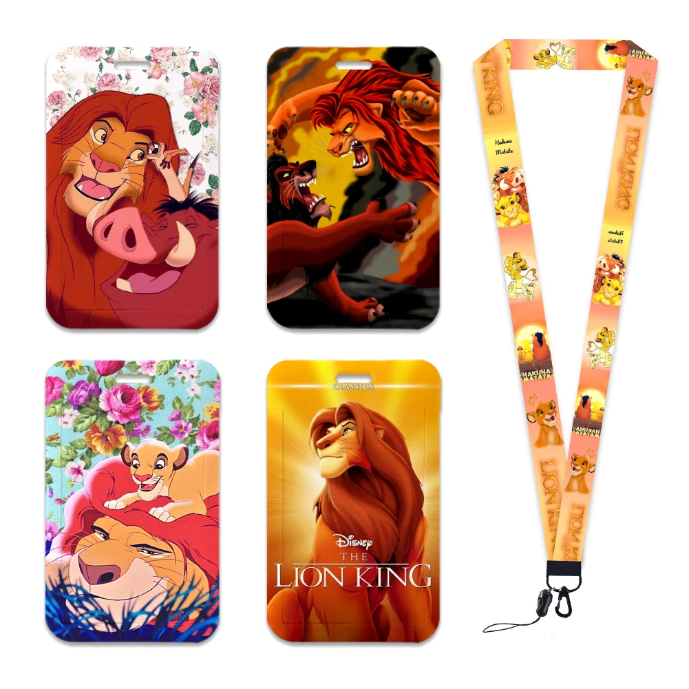 New-The-Lion-King-Keychain-For-Keys-Id-Badge-Holder-Credit-Card-Neck ...