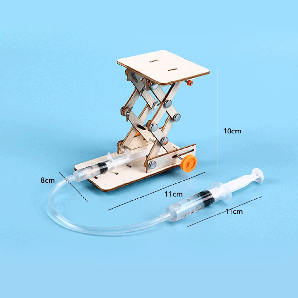 Gyerekek Diy Hidraulikus Lift Asztali Modellkészlet Tanulók Iskolai ...