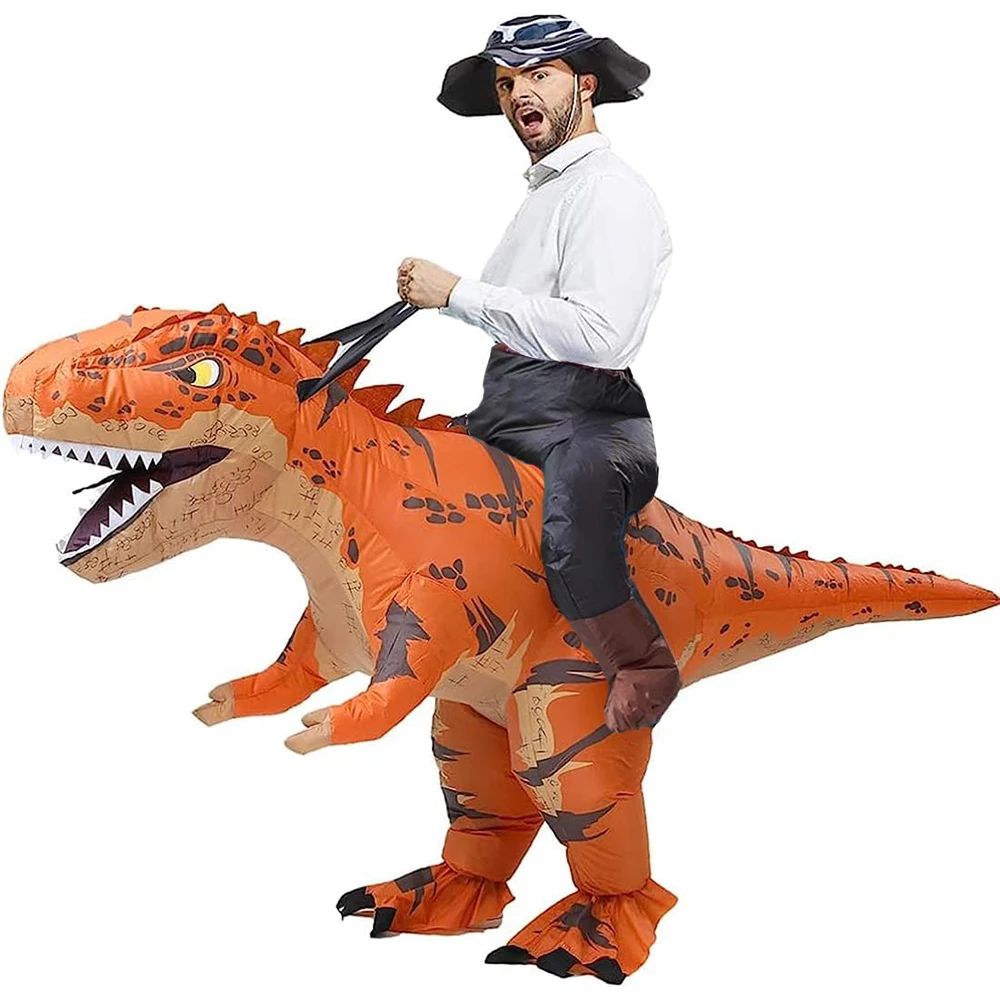Inflatable-Riding-Dinosaur-Adult-Funny-Cosplay-Blow-up-Halloween ...