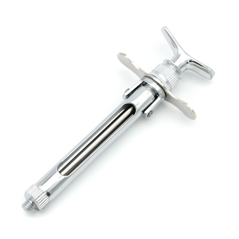 1Pc-Dental-Gun-Syringe-Stainless-steel-Quantitative-Press-Type-Syringe ...