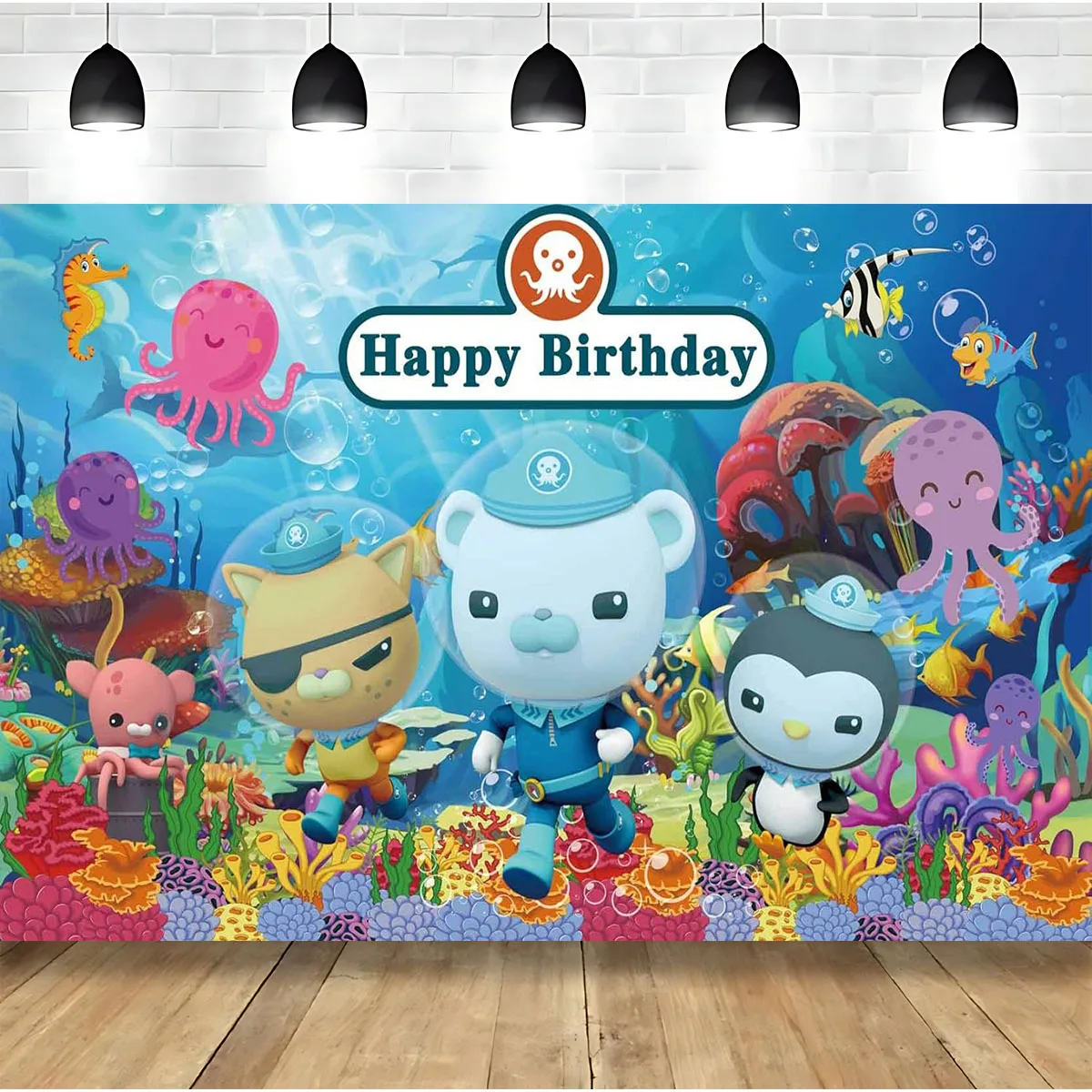 OCTONAUTS-Birthday-Party-Decoration-Kid-Toy-Cartoon-Underwater-World ...