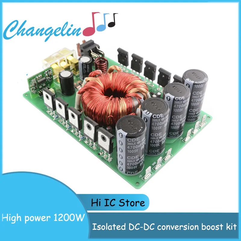 High-Power-1200W-Isolated-DC-DC-Boost-Converter-Step-Up-Power-Supply ...