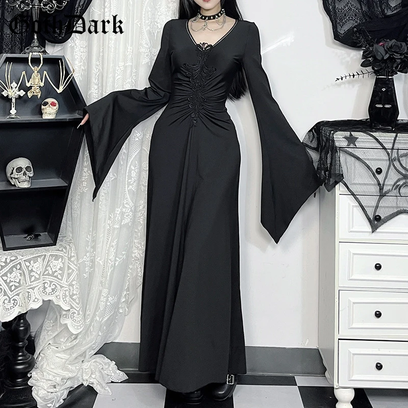 Goth-Dark-Autumn-Winter-Maxi-Dresses-Mall-Gothic-Witch-Embroidery-Party ...