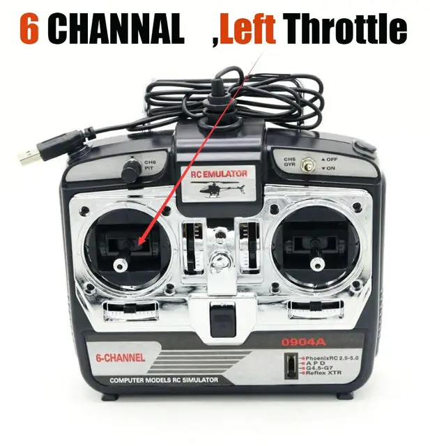 Sundrone G7 Real simulator 6CH/8CH aircraft controller to PC rc ...