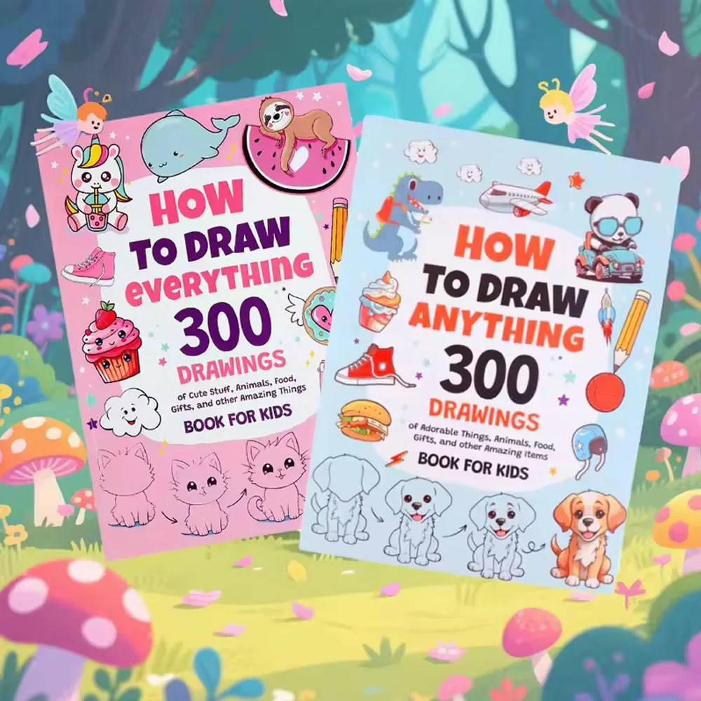 Sketch Easy Cute Drawings: A Guide to Simple and Adorable Art for Kids ...