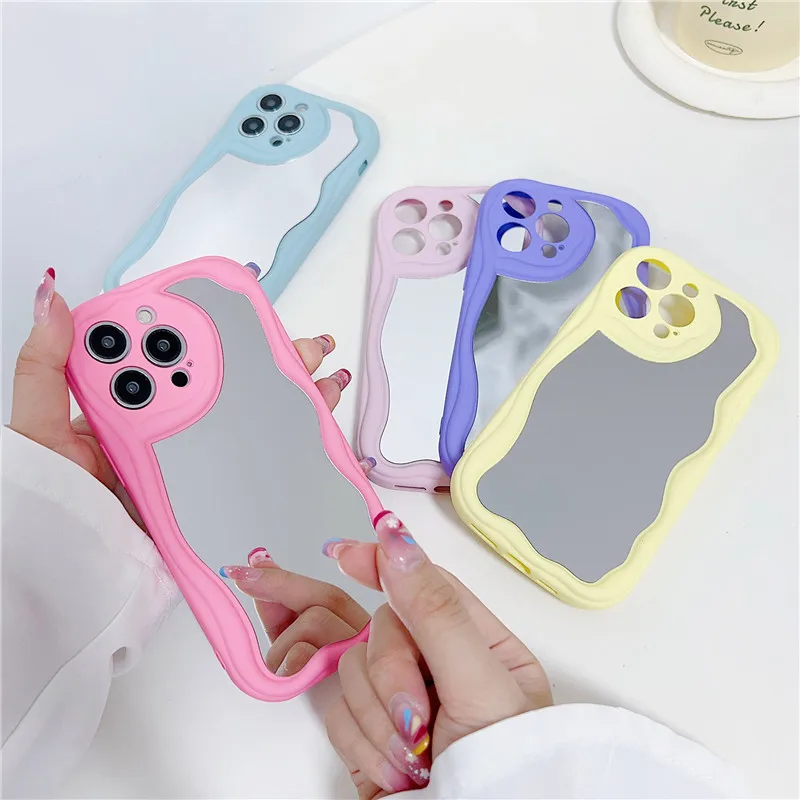 Candy-Mirror-Phone-Case-on-For-Samsung-Galaxy-S23-Ultra-S22-Plus-S21-FE ...