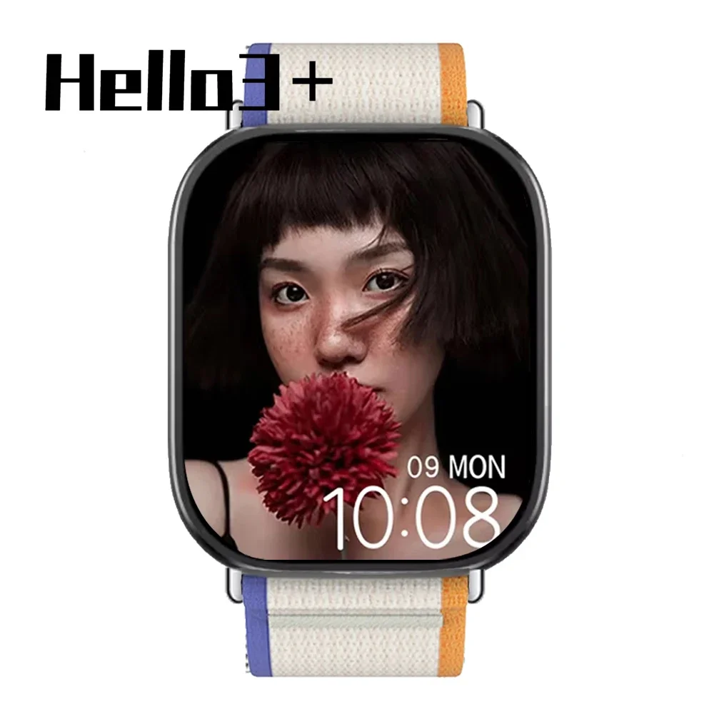 Hello-Watch-3-Plus-reloj-inteligente-pantalla-Amoled-4GB-Rom-lbum-de-m ...