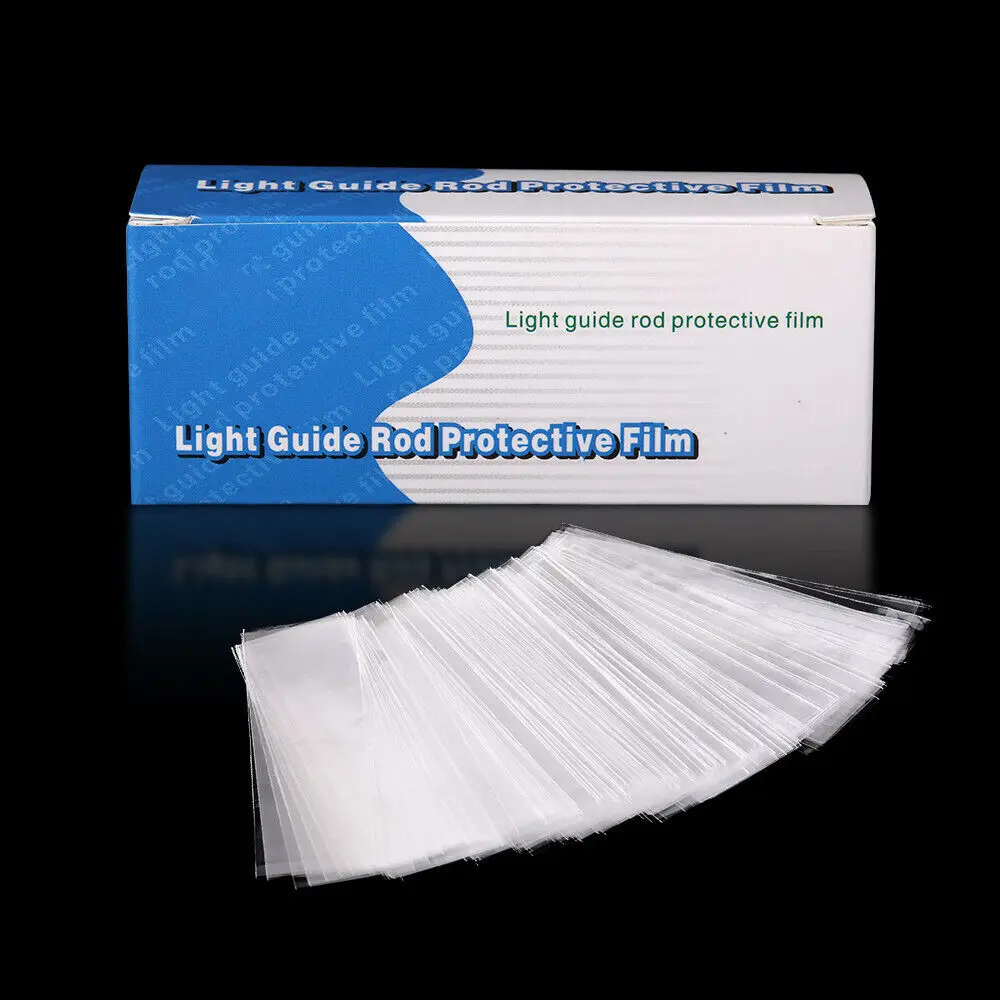 Denspay-200pcs-Dental-Disposable-Light-Guide-Rod-Protective-Film-Sheath ...