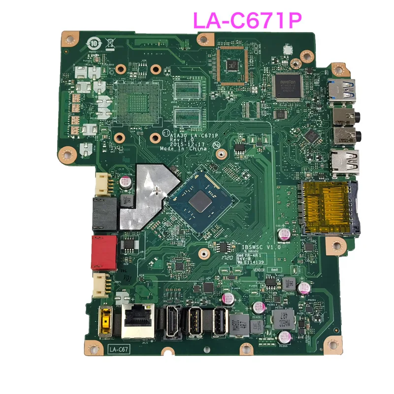 LA-C671P Lenovo S200Z C2000 AIO 마더보드 LA-C671P IBSWSC 메인보드 완전 작동 무료 배송 ...