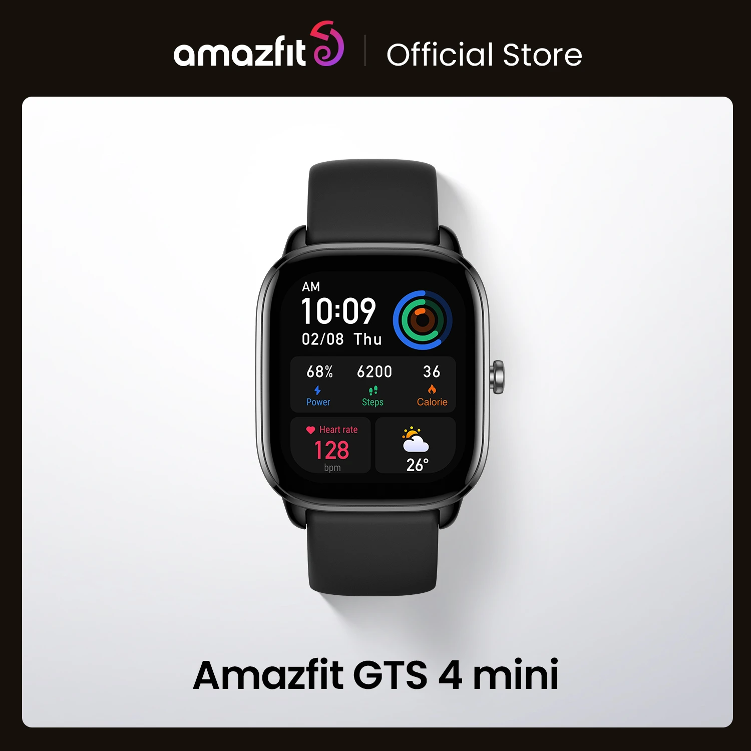 Novo amazfit gts 4 mini smartwatch com alexa embutido 24h 120 de ...