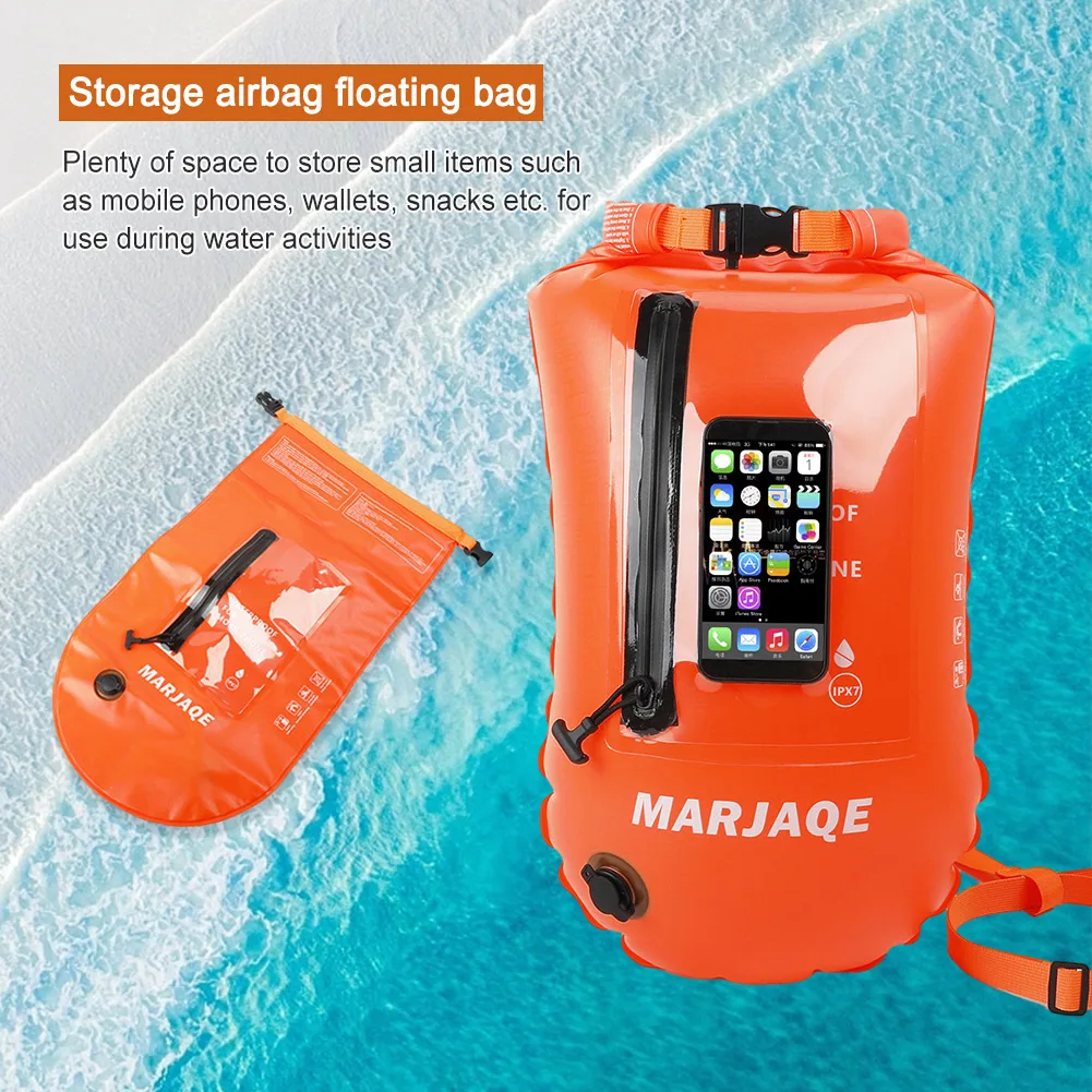 20L Float Airbag Highly Visible IPX7 Waterproof Inflatable Life Saveing ...